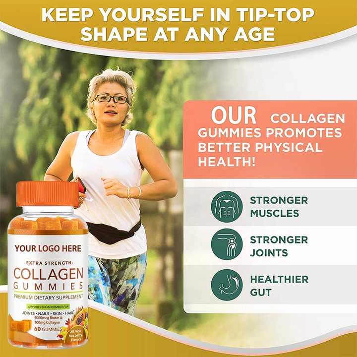 Marine-Based Collagen Gummies- Supports Joint Health & Mobility Boosts