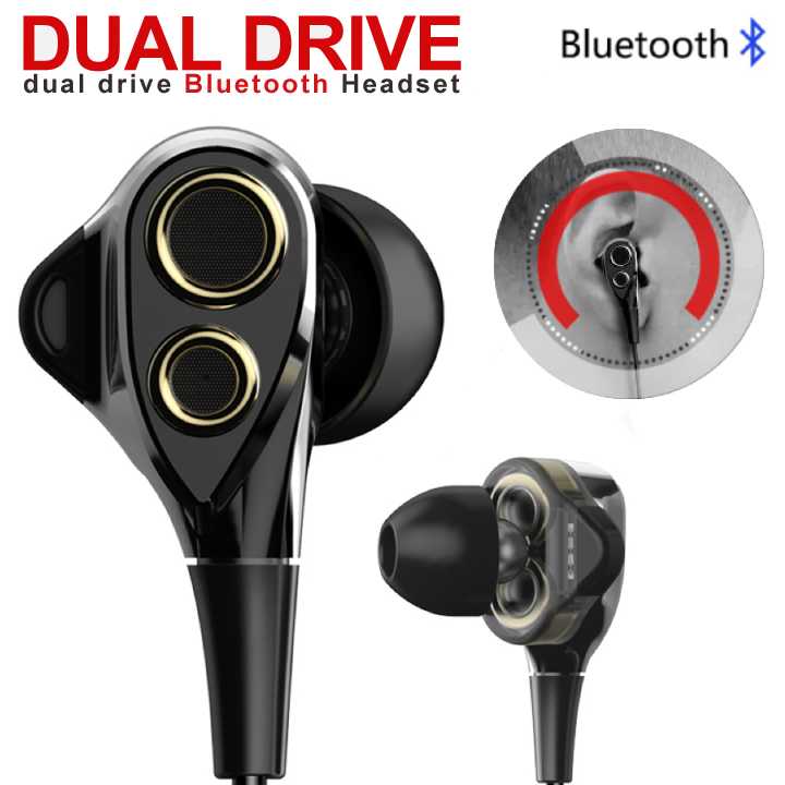 Dual-Drivers Wireless BT Headset